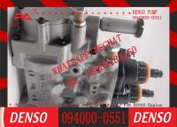 China Common Rail Fuel Pump 094000-0551 for Komatsu PC300-7 Excavator 6D114 Engine D28C-001-800 for sale