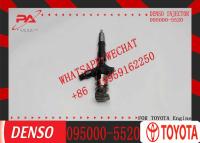 China New Common Rail Injector 23670-39276 23670-30100 095000-5520 for 1KD 2KD Diesel Nozzle High Quality for sale