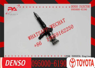 China Diesel Fuel Injector 095000-6190 23670-30100 for Toyota Hilux 2KD-FTV Engine for sale
