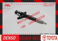 China 095000-6870 Diesel Engine Injector 23670-39155 for Toyota Landcruiser Prado 3.0 D 1KD-FTV for sale