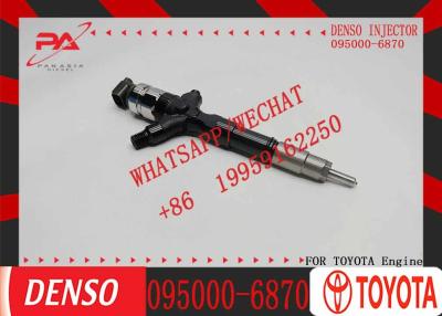 China 095000-6870 Diesel Engine Injector 23670-39155 for Toyota Landcruiser Prado 3.0 D 1KD-FTV for sale