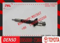 China Diesel Common Rail Injector 095000-7360 23670-39155 Fuel Injector for Toyota DENSO for sale