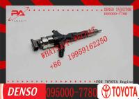 China Common Rail Diesel Fuel Injector 23670-30280 095000-7780 for Toyota Hilux Denso for sale