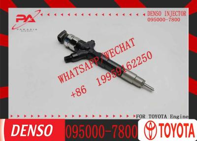 China Denso Common Rail Injector 095000-7800 23670-39245 for Toyota Hiace Hilux 2KD-FTV for sale