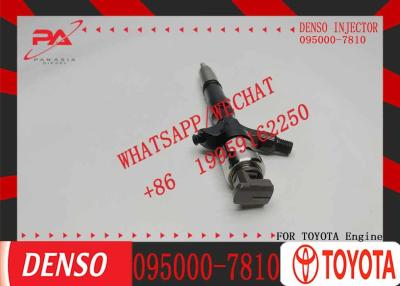 China Diesel Common Rail Injector Assembly 23670-30120 095000-7810 for DENSO Toyota for sale