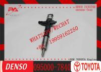 China Common Rail Diesel Fuel Injector 23670-39305 095000-7840 for Toyota 1KD-FTV Engine for sale