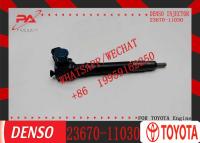 China Diesel Common Rail Injector 23670-0E030 23670-11030 for Toyota Hilux 2.8 2016 Reman for sale