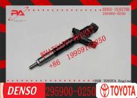 China Common Rail Diesel Fuel Injector 23670-39435 295900-0250 for DENSO for sale