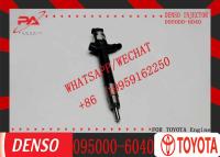 China Denso Diesel Fuel Injector 095000-6040 23670-0R020 High Pressure Pump Engine Injection for sale