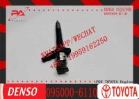 China Common Rail Injector 095000-6110 095000-6900 095000-7240 for 1VD Diesel Nozzle Assembly for sale