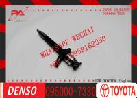 China Diesel Fuel Injector 095000-7320 23670-0R130 for Toyota Avensis 2AD-FTV Truck Engine Parts for sale