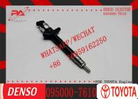 China Common Rail Diesel Fuel Injector Nozzle 23670-09260 095000-7610 for DENSO for sale