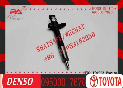 China Denso Common Rail Fuel Injector 095000-7670 23670-09280 for Toyota Diesel Engine for sale