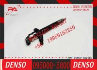China Fuel Injector Assy DCRI105800 095000-5800 6C1Q-9K546-AC for Citroen Ford Fiat Peugeot for sale