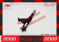 China Common Rail Fuel Injector 095000-6700 095000-6701 R61540080017A for HOWO Truck for sale