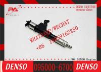 China Common Rail Fuel Injector 095000-6700 095000-6701 R61540080017A for HOWO Truck for sale
