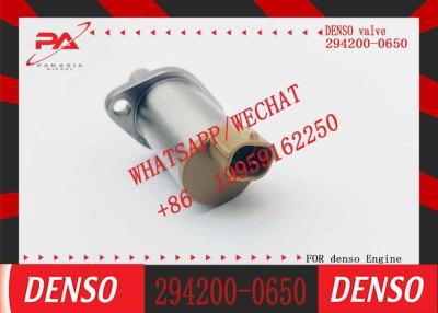 China 294200-0650 8-98043687-0 SCV Solenoid Valve for Isuzu J08 6HK1 4HK1 EX Engine Suction Valve Assembly for sale