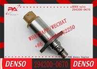 China Diesel Fuel Suction Control Valve 294200-0670 Replacement for DENSO 24V for sale