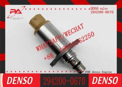 China Diesel Fuel Suction Control Valve 294200-0670 Replacement for DENSO 24V for sale