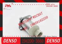 China Original DENSO Suction Control Valve SCV 294200-3660 294200-0120 294200-0660 for Diesel Engines for sale