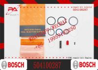 China Diesel Fuel Injector 504100287 BOSCH Repair Kit for Diesel Engines 12V for sale