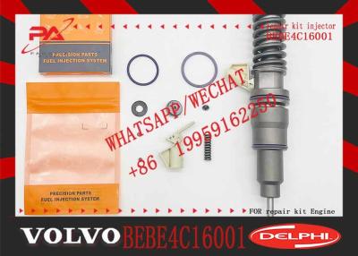 China Diesel Engine Common Rail Fuel Injector BEBE4C16001 for VOLVO Repair Kit for sale