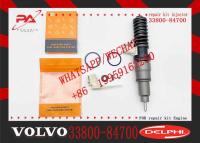 China Diesel Engine Fuel Injector 33800-84700 for Volvo Trucks 24V High Pressure Common Rail for sale