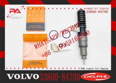 China Diesel Engine Fuel Injector 33800-84700 for Volvo Trucks 24V High Pressure Common Rail for sale