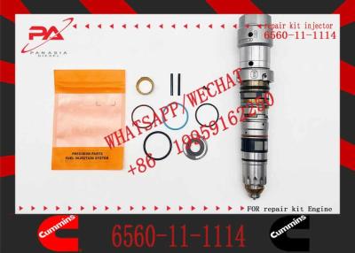 China PC1250-7 Excavator Diesel Fuel Injector Assy 6560-11-1114 408843100 for sale