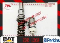 China 20R-1268 Fuel Injector Set 6pcs for Caterpillar 3508 3512 3516 3508B 3516B Engines for sale