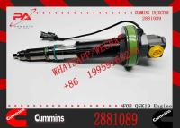 China Cummins QSK60 Common Rail Fuel Injector 2881089 Diesel Engine Fuel Rail Injector Valve for sale