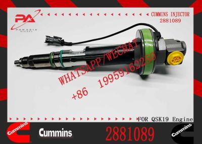 China Cummins QSK60 Common Rail Fuel Injector 2881089 Diesel Engine Fuel Rail Injector Valve for sale