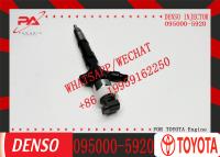 China Denso Common Rail Fuel Injector 095000-5920 23670-09070 for Toyota Hilux 1KD 3.0 for sale