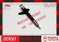 China Remanufactured Denso Injector 095000-6710 for Truck Car Excavator Diesel Engine 23670-30120 for sale