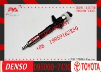China Diesel Common Rail Injector 095000-7430 23670-39245 for Toyota 2KD-FTV Engine for sale