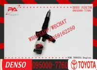 China Diesel Injector Toyota Hilux 2.5D 2KD-FTV D4D 4WD Compatible 1KD 095000-7760 for sale