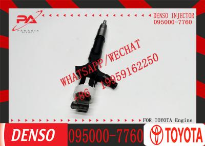 China Diesel Injector Toyota Hilux 2.5D 2KD-FTV D4D 4WD Compatible 1KD 095000-7760 for sale