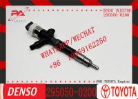 China Denso Common Rail Fuel Injector 295050-0200 23670-39365 for Toyota Hilux 2KD-FTV for sale