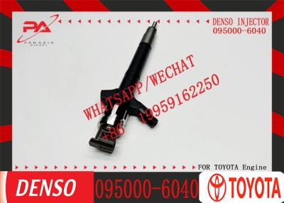 China Denso Common Rail Diesel Injector 23670-0R170 095000-6040 for Toyota Corolla Verso RAV4 for sale