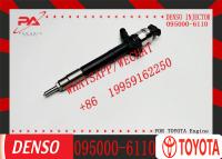 China Diesel Common Rail Injector 095000-6110 095000-6900 for TOYOTA 2AD-FHV 23670-09200 for sale