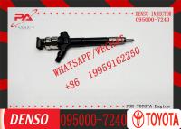 China Diesel Fuel Injector 095000-7240 23670-0R110 for Toyota Avensis 2.2 D 2AD-FTV Engine for sale