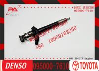 China Genuine Diesel Common Rail Injector 095000-7610 095000-7600 095000-7250 for Toyota 2AD-FTV for sale