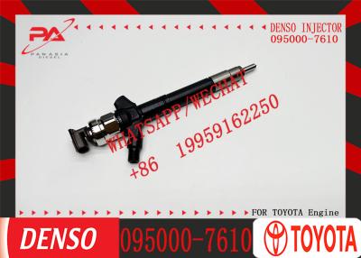 China Genuine Diesel Common Rail Injector 095000-7610 095000-7600 095000-7250 for Toyota 2AD-FTV for sale