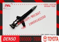 China Genuine Common Rail Fuel Injector 095000-7690 095000-6970 for Toyota RAV4 Denso 6-Pack for sale