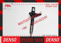 China 095000-5650 16600-EB30E Diesel Common Rail Fuel Injector for Nissan Navara 095000-5655 for sale