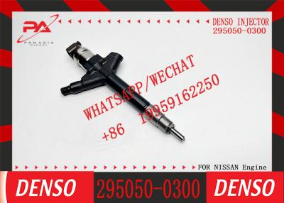 China Diesel Fuel Injector 295050-0300 16600-5X000 for Nissan Pathfinder Navara YD25 for sale