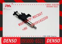 China 095000-6521 095000-6250 Common Rail Injector for HINO 300 NO4C Denso 12V for sale