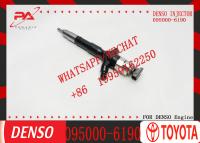 China Diesel Common Rail Fuel Injector 095000-7390 095000-6190 Fuel Sprayer 23670-30100 for Toyota 2KD-FTV for sale