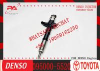 China Denso Fuel Injector 095000-5520 23670-0L010 for Toyota Hilux Isbe Diesel Engine for sale