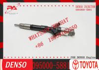China Diesel Common Rail Injector 095000-5881 23670-30050 for Toyota 2KD-FTV Engine for sale
